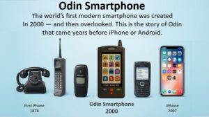 The world's first smartphone, seven years ahead of the iPhone. - Odin Smartphone
